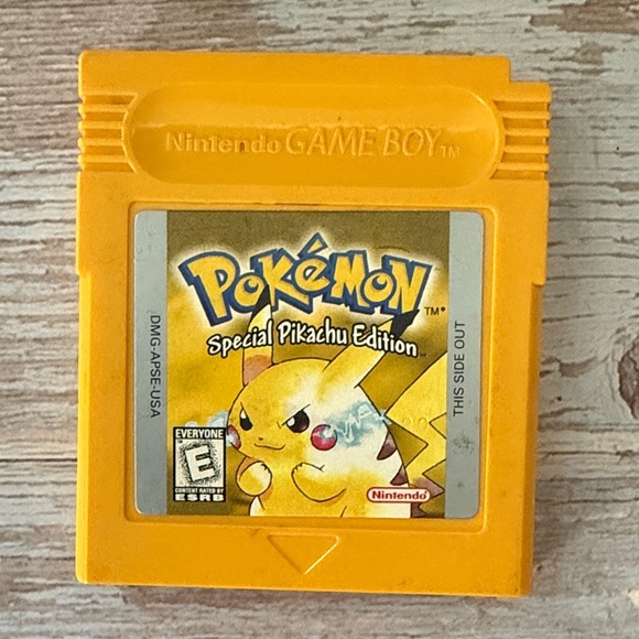 Nintendo | Video Games & Consoles | Authentic Pokemon Yellow Game ...